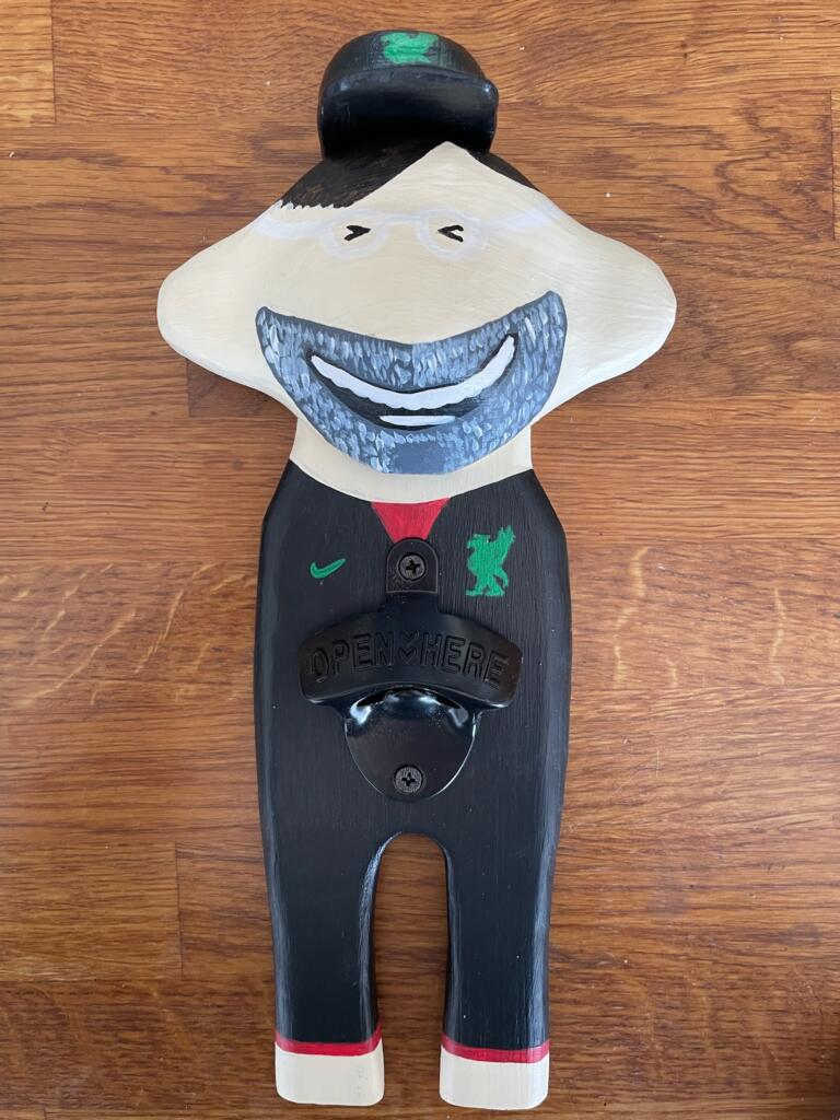 A custom order for an avid Liverpool FC fan | The Joey Tree Woodcraft